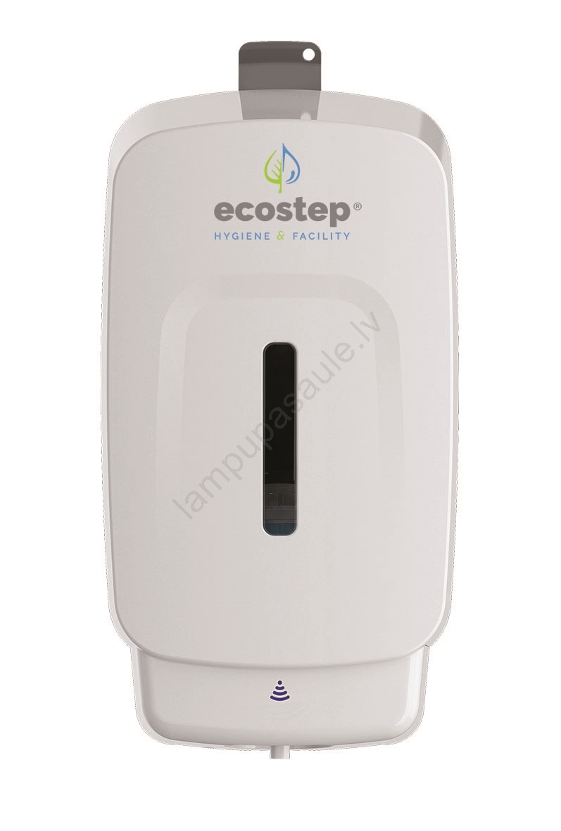 EcoStep 50051 - bezkontakta ziepju dozators S3, 1000 ml, 4xAA, balts ...
